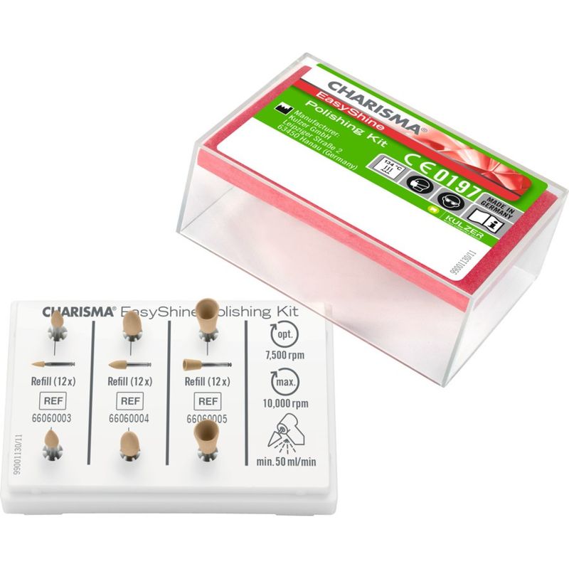 Kit Resina Charisma Classic 5 Seringas 4g - KULZER - Dental Vidafarma