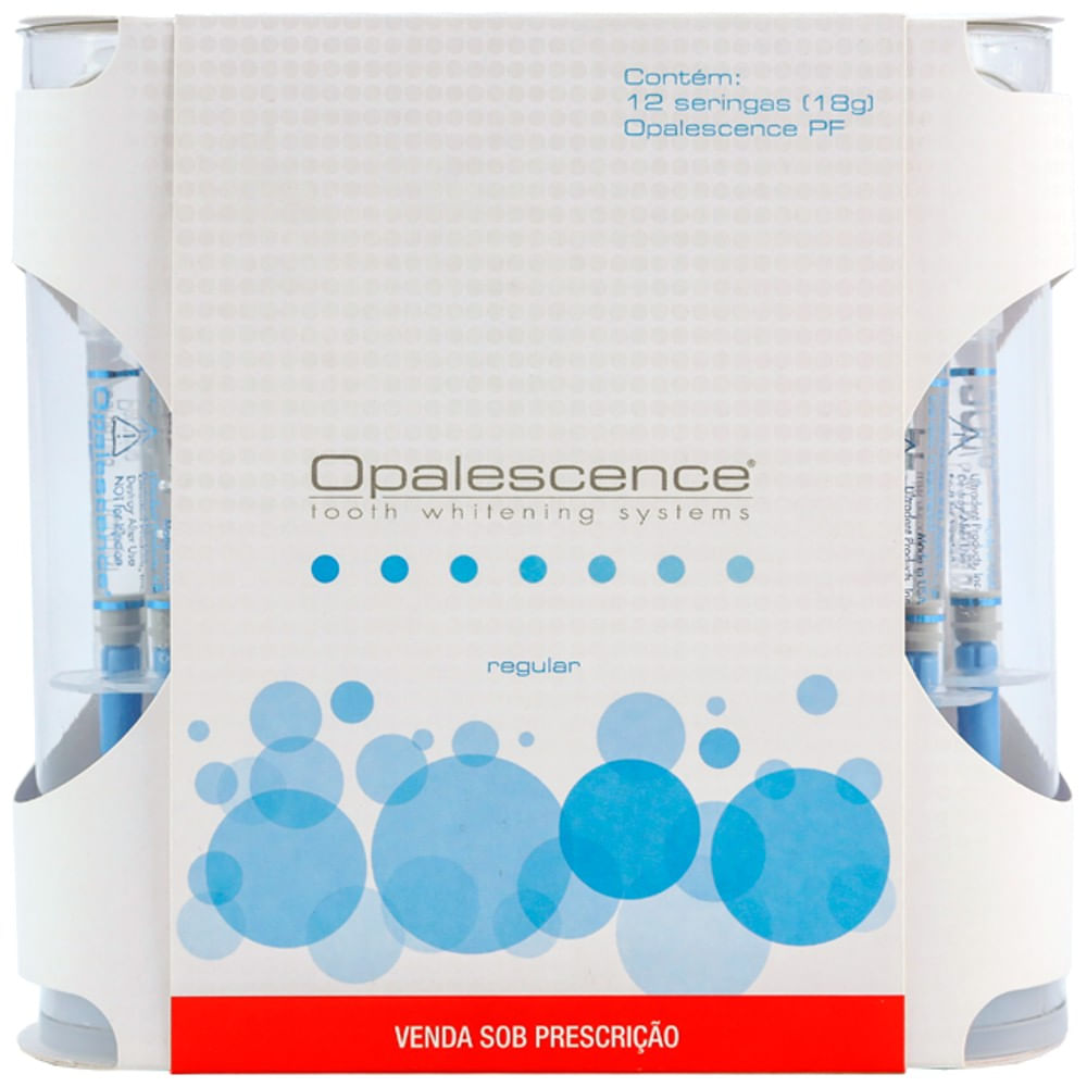 CLAREADOR OPALESCENCE PF 10% 12 SERINGAS - Dental Vidafarma
