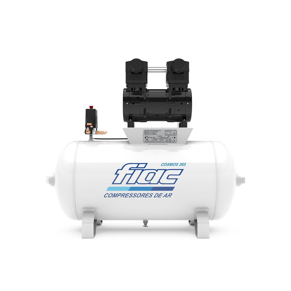 Compressor De Ar Cosmos Silencioso 220v 65 Litros Isento De Óleo - FIAC ...