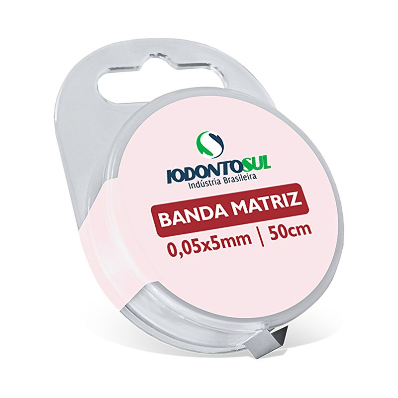 Banda Matriz De Aço 5mm - Iodontosul - Dental Vidafarma