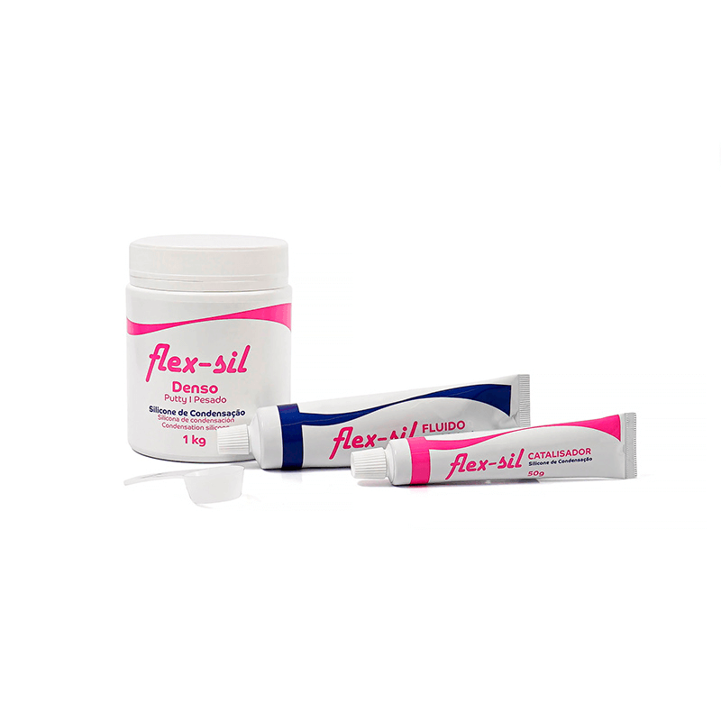 Silicone de Condensação Flex-Sil - MAQUIRA - Dental Vidafarma