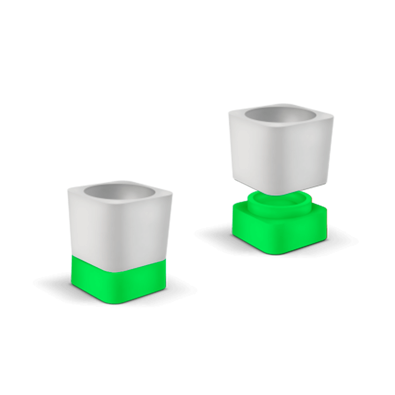 Pote Dappen Duo Verde - INDUSBELLO - Dental Vidafarma