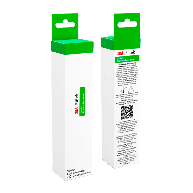 Resina Filtek Bulk Fill Flow A1 - 3M - Dental Vidafarma