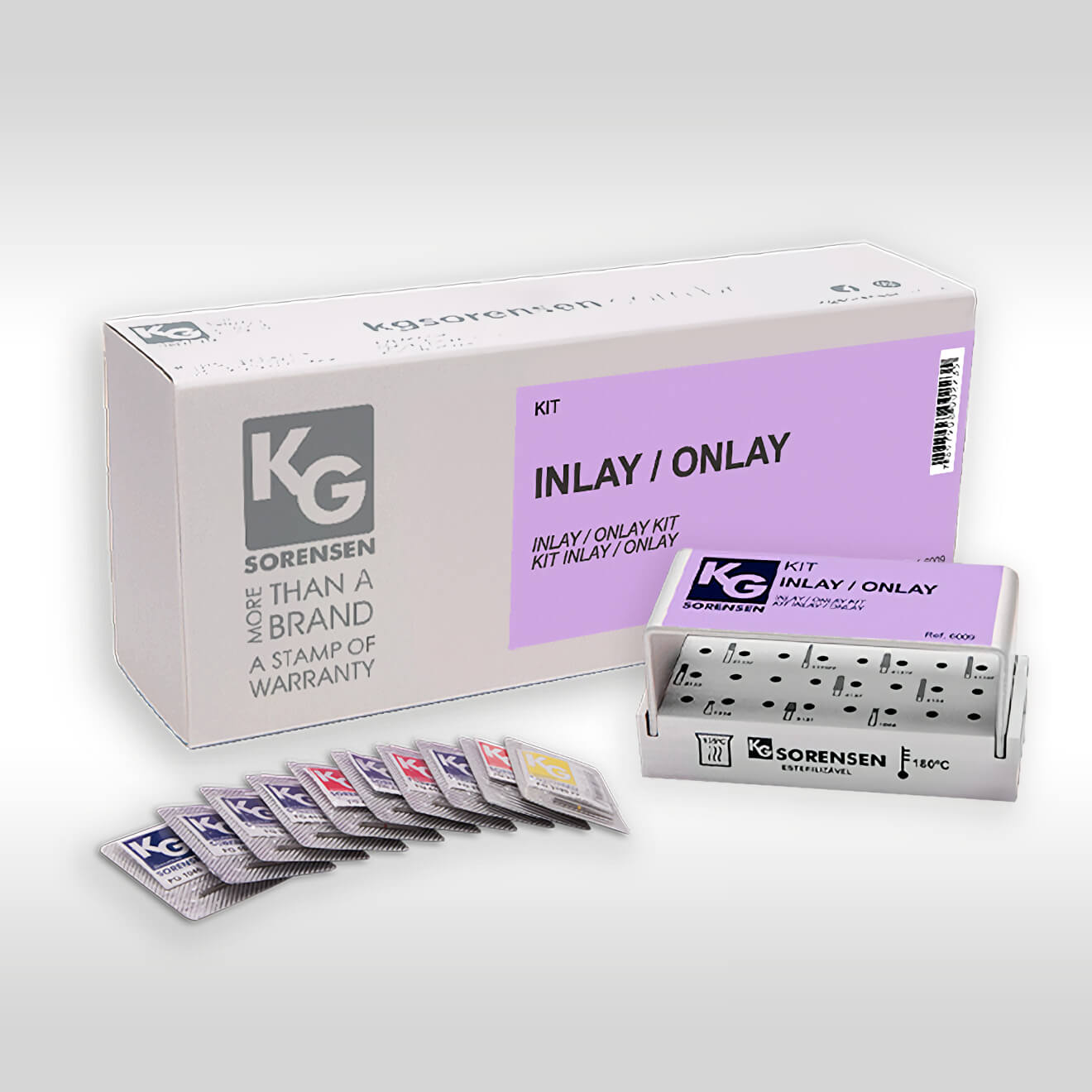Kit Inlay Onlay 6009 - KG SORENSEN - Dental Vidafarma