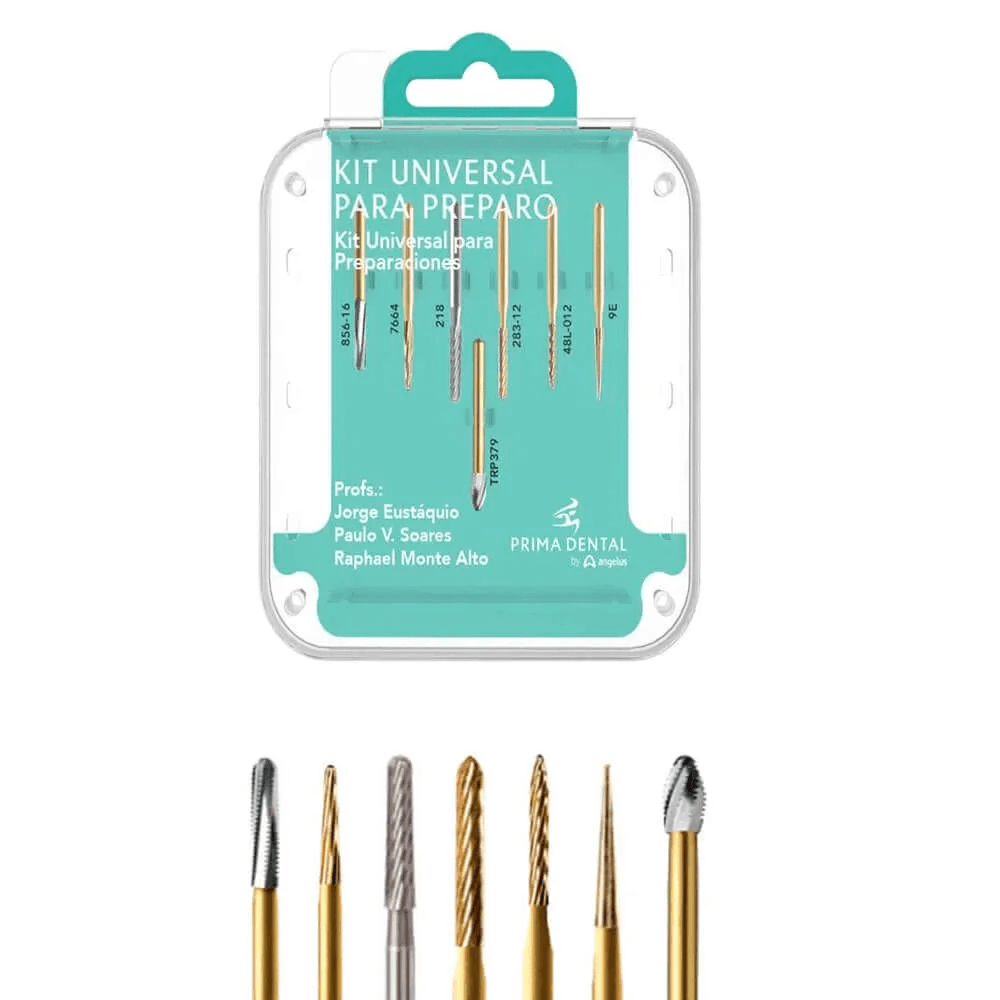 Kit Universal Para Preparo - PRIMA DENTAL - Dental Vidafarma