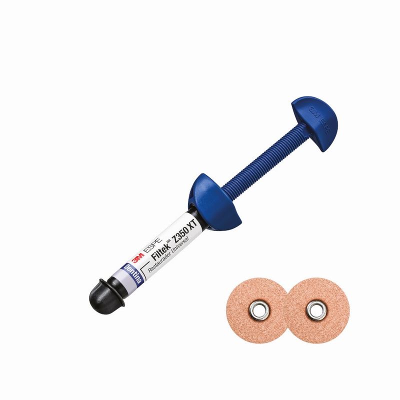 Kit Resina Filtek Z350 XT + Disco Espiral Sof-Lex - 3M - Dental Vidafarma